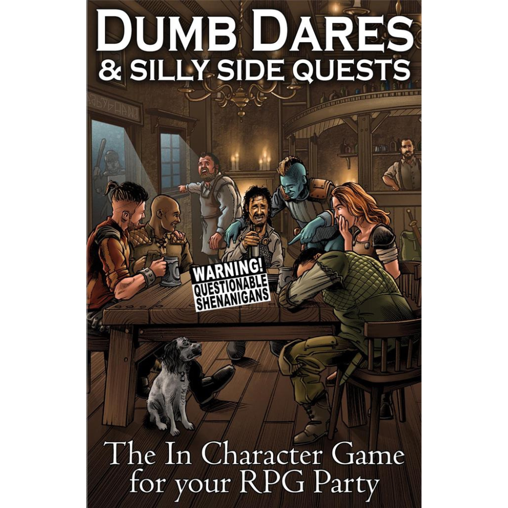 Dumb Dares & Silly Side Quests - The In Character Game for your RPG Pa – Thirsty Meeples