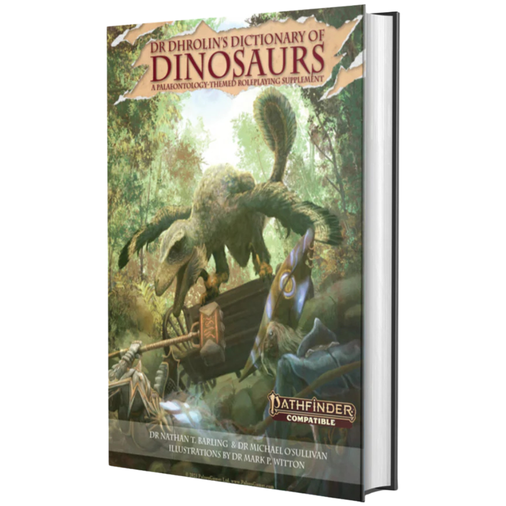 Dr. Dhrolin's Dictionary of Dinosaurs (Pathfinder Compatible) – Thirsty ...