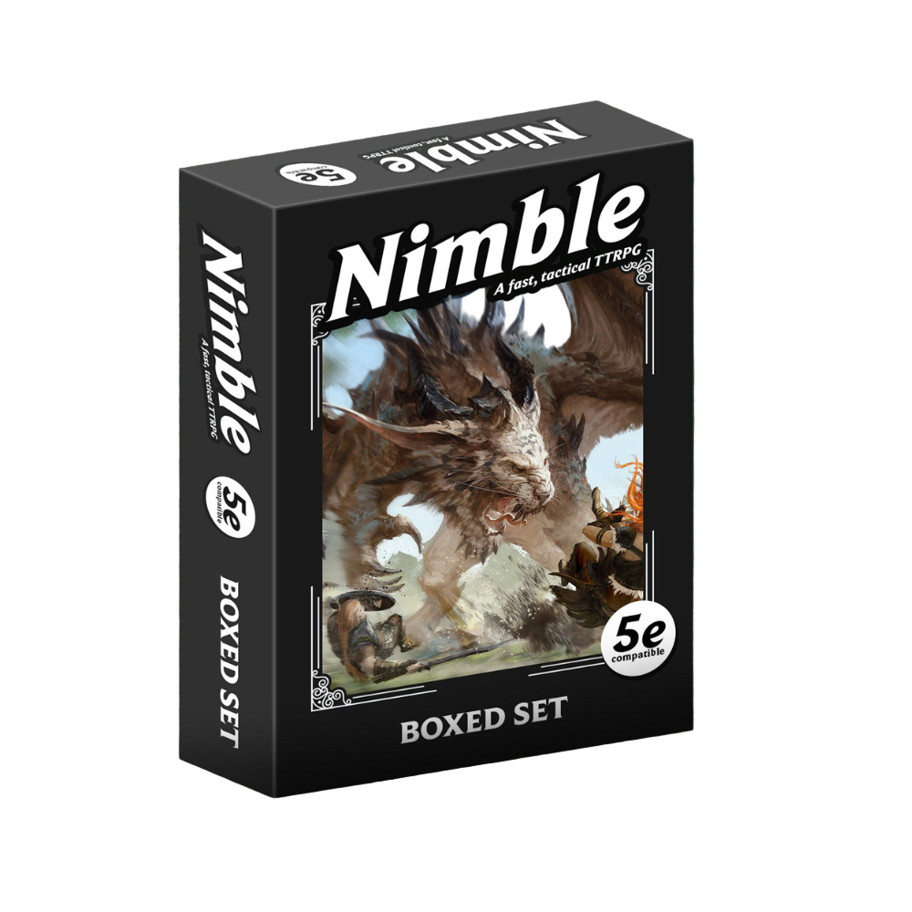 Nimble RPG: Boxed Set – Thirsty Meeples