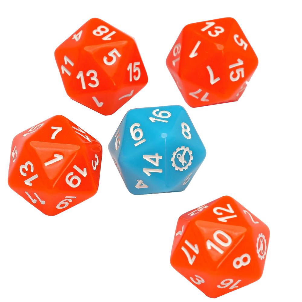 Salvage Union RPG: D20 Dice Set – Thirsty Meeples