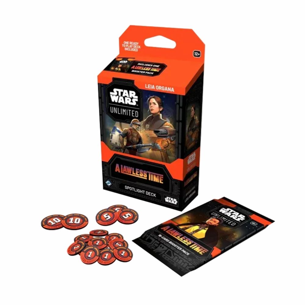 Star Wars: Unlimited - A Lawless Time Spotlight Deck (Leia Organa) (PR ...