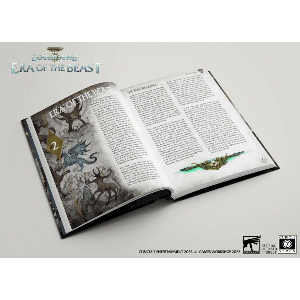Warhammer Age of Sigmar RPG: Soulbound - Era of the Beast - Thirsty Meeples