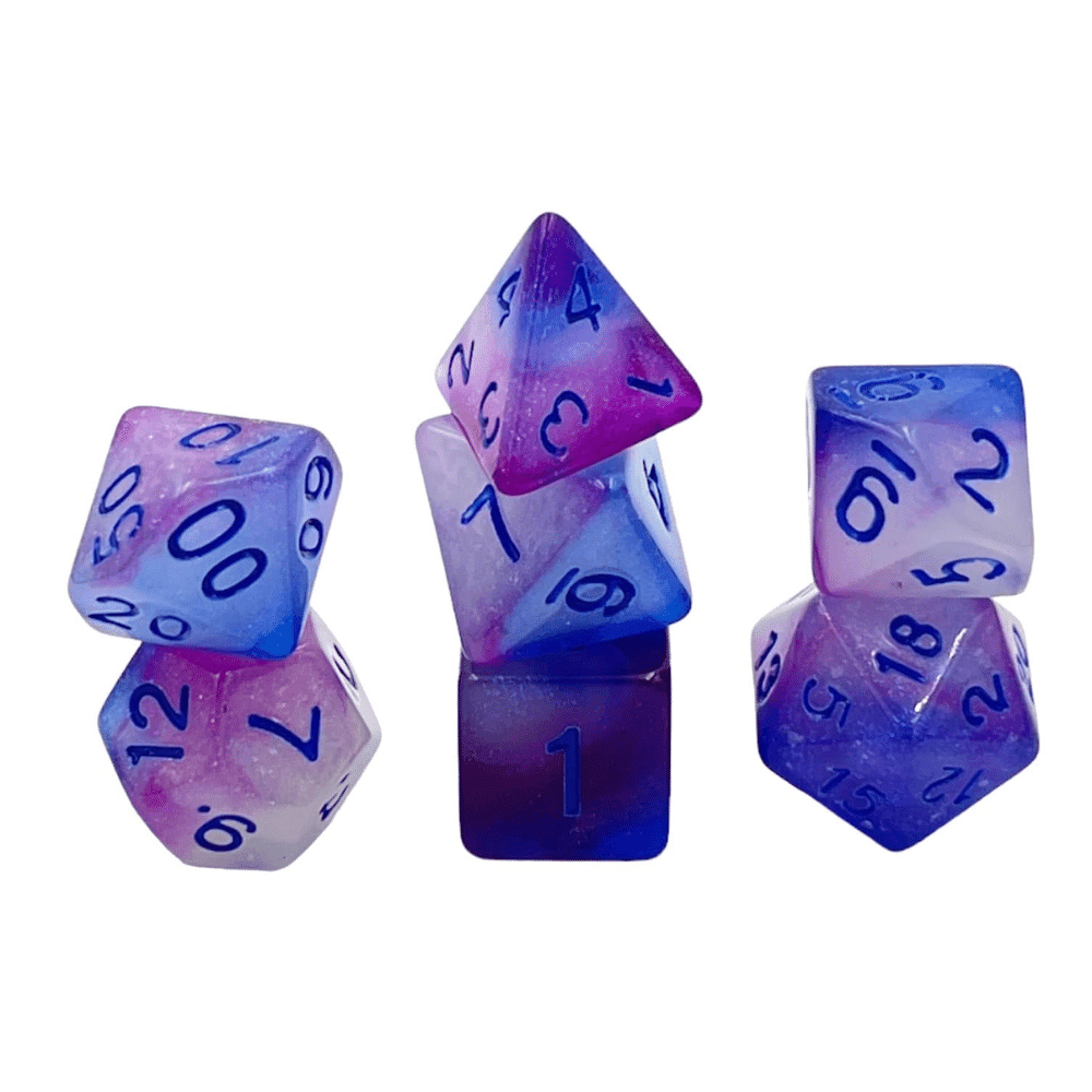 Glow Dice Set: Three Colours - Thirsty Meeples