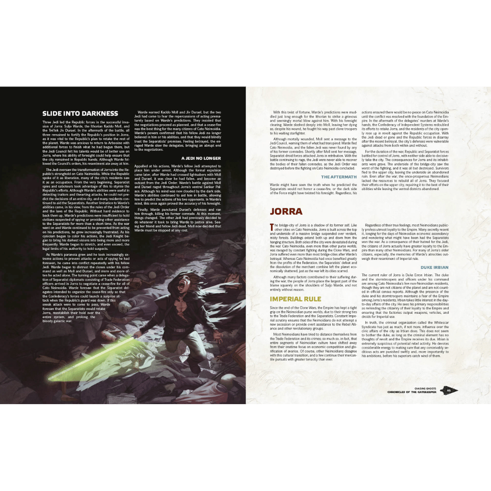 Star Wars: Force and Destiny RPG - Chronicles of the Gatekeeper ...