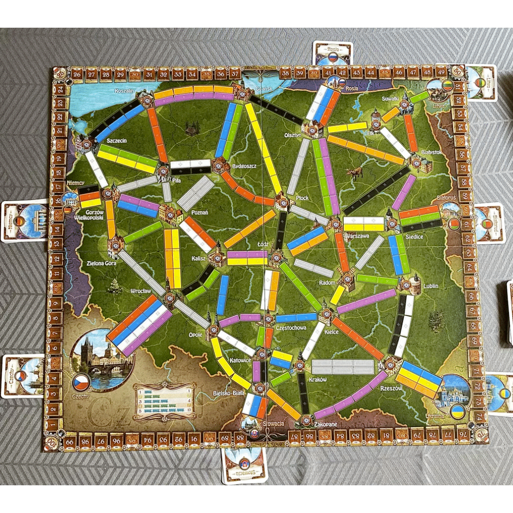 Ticket to Ride Map Collection: Poland - Thirsty Meeples